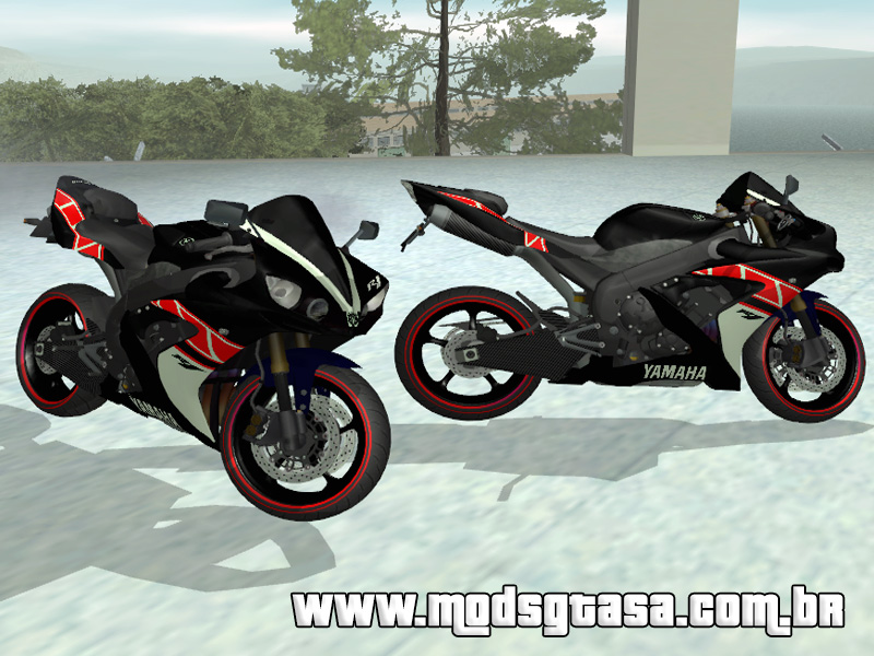 Mods GTA San Andreas: Yamaha YZF R1 2012