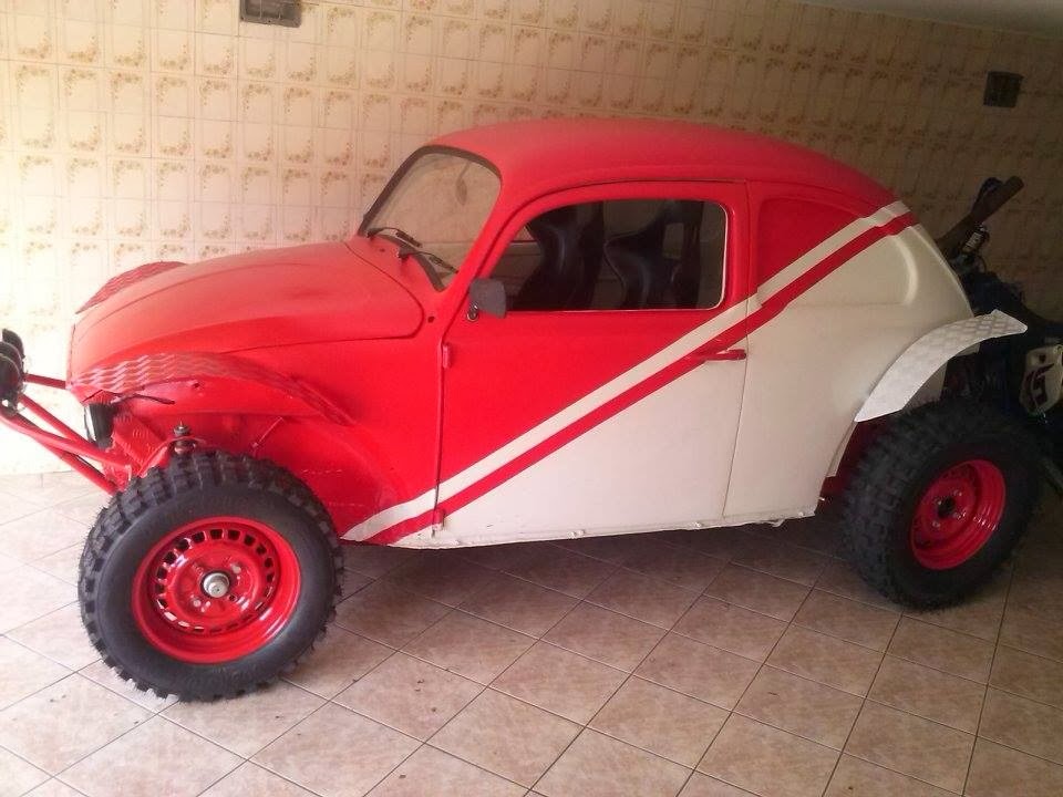 Trilhas e Gaiolas: Três Fuscas Baja's.