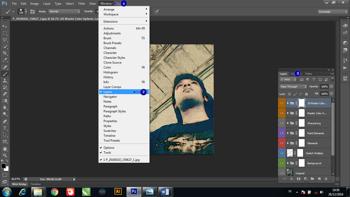 Mengenal Panel Groups Photoshop - Tutorial Dasar