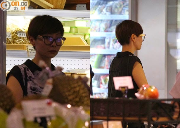 TVB Entertainment News: Angela Tong goes grocery shopping with no cosmetics