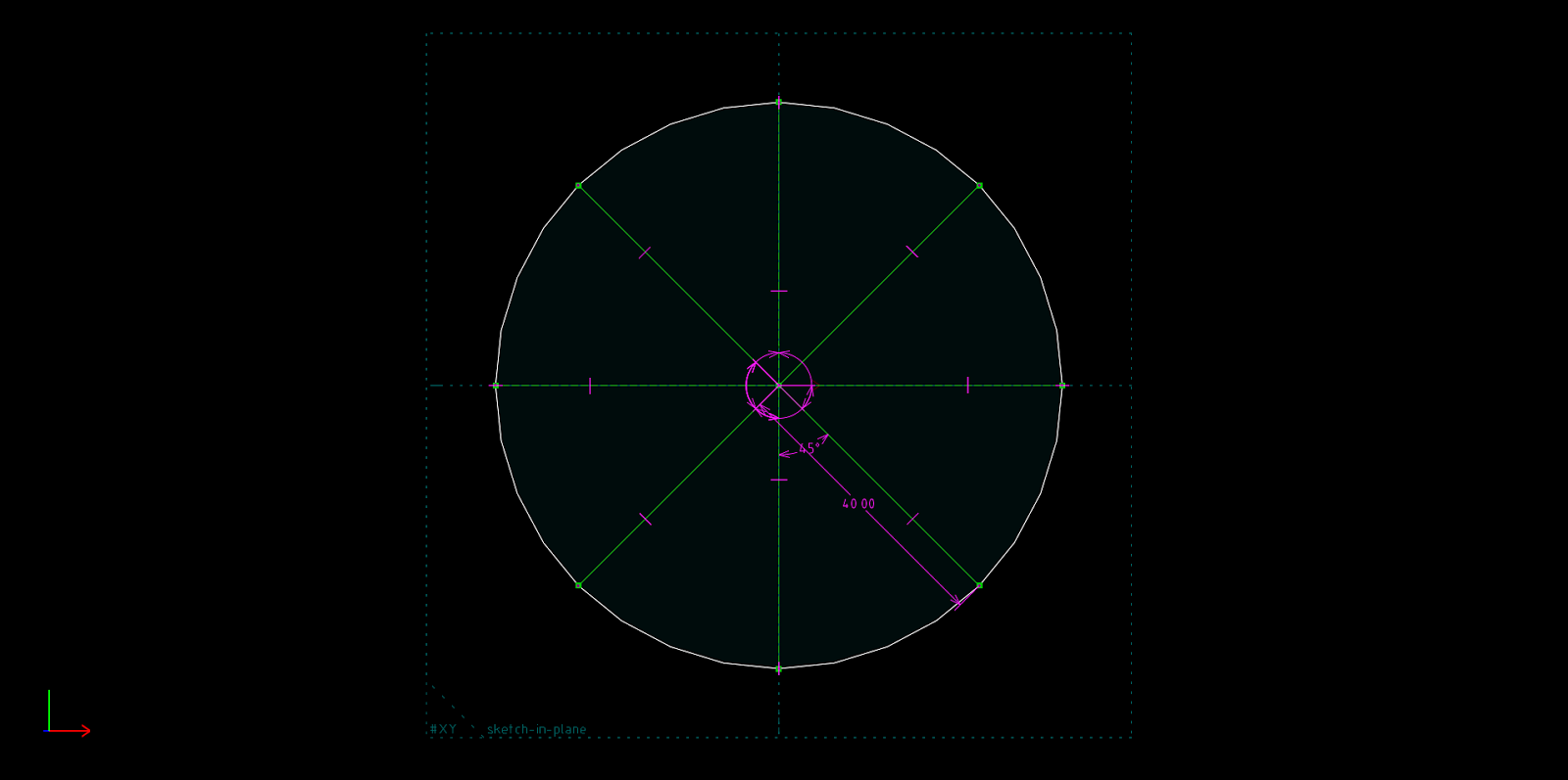 Cubic Bezier Spline tool in Solvespace Cubic Bezier Spline tool in Solvespace
