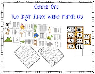 Place Value Centers {Freebie} | First Grade Shenanigans