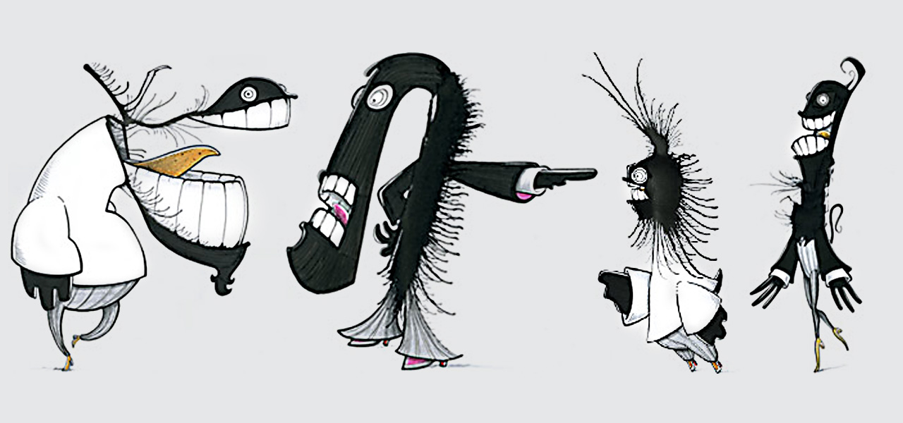 Art with Mrs. Elliott : Stefan Bucher Ink Monsters!