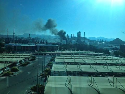 Fire at PDO / Orpic refinery in Mina al Fahal - [MM] Muscat Mutterings