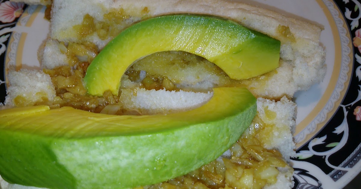 Cocina casera República Dominicana: Pan con aguacate