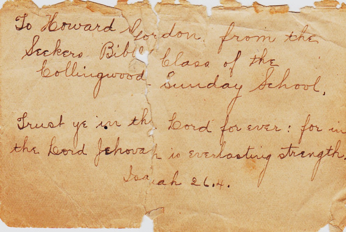 Sentimental Winnipeg: Howard Carleton Gordon – A Helping Hand to the ...