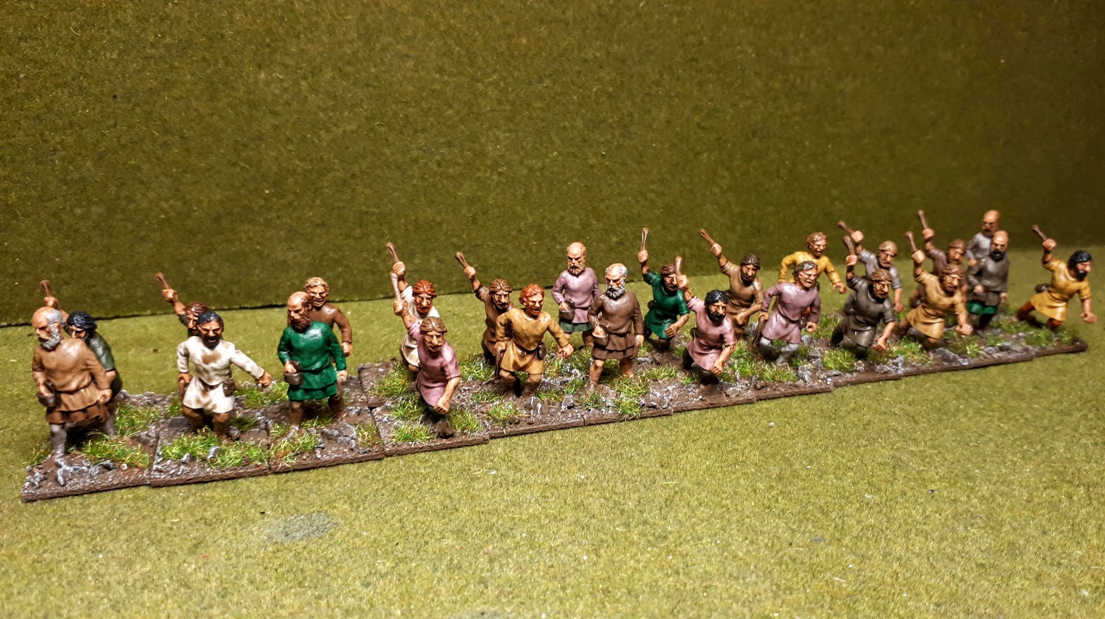 Don't Throw a 1: AHPC9 25mm Medieval London Slingers