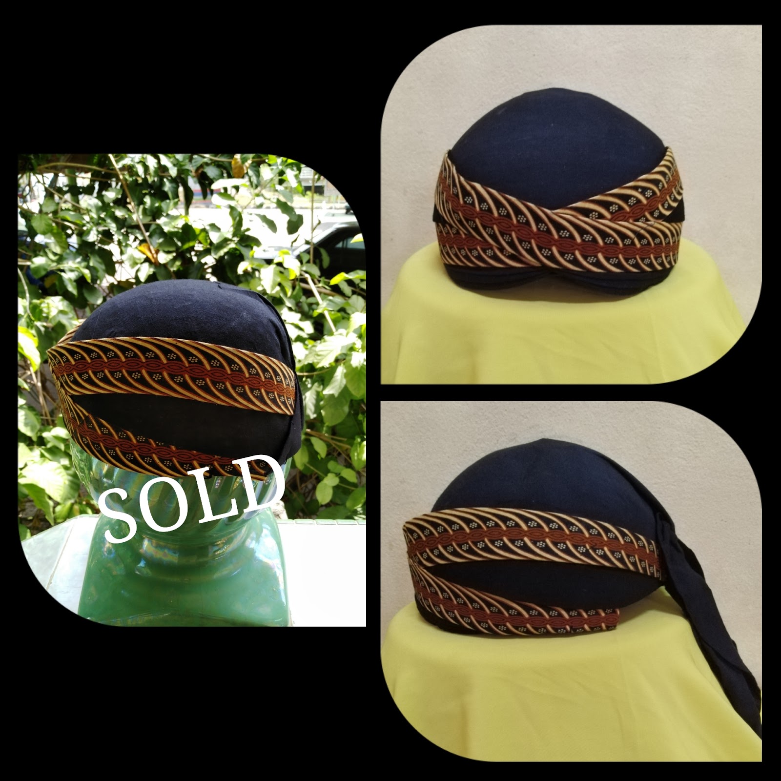 BLANGKON TOPI JAWA/SONGKOK JAWA SUNAN KALIJAGA ORIGINAL | MISTIK ...