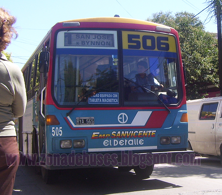 Colectibus - Zona de Buses: LINEA 506