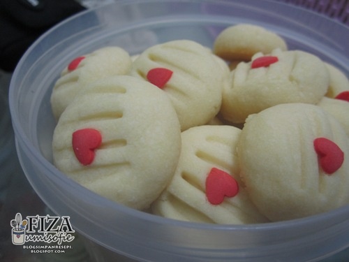 Tempat Fiza Simpan Resepi: German Cookies