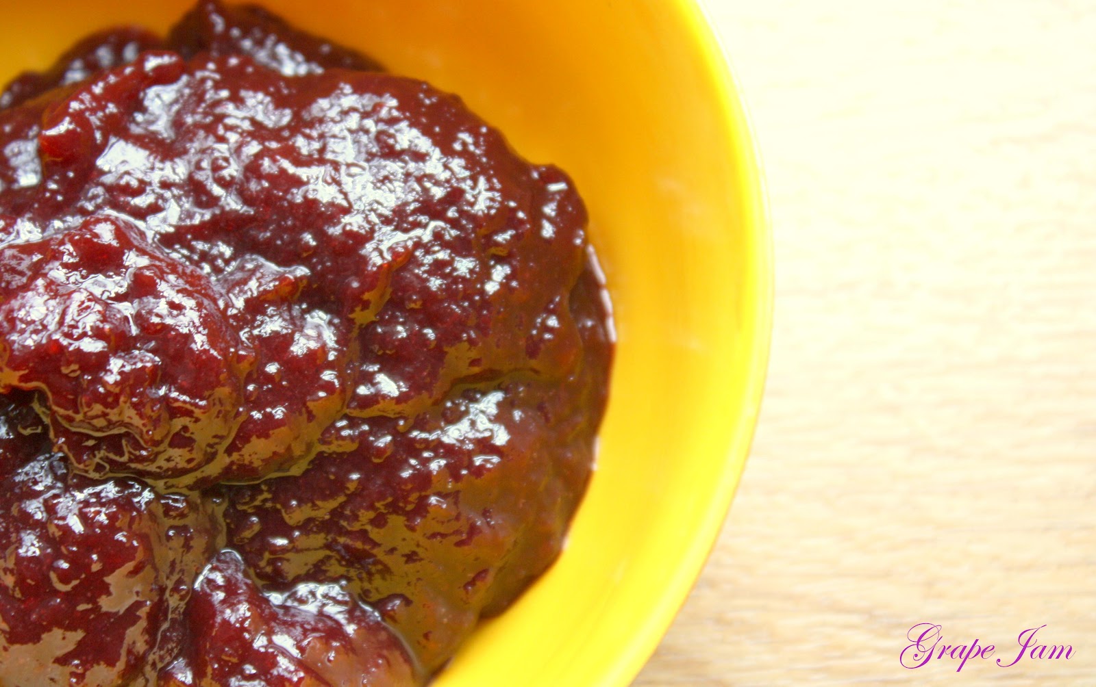 Cook like Priya: Easy Red Grape Jam ~ ♥ A Sweetheart ♥