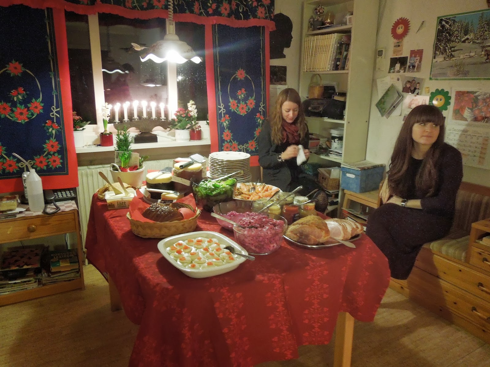 Ingas tankställe: Julafton hos oss