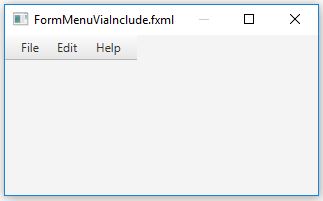 Reusing UI Sections in FXML and Scene Builder