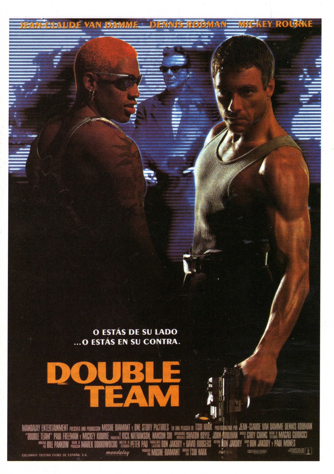 Cartells de cine: 472-Double team(1997)
