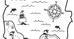 Crazy Simple Beautiful Life: FREE Pirate Treasure Map Printable