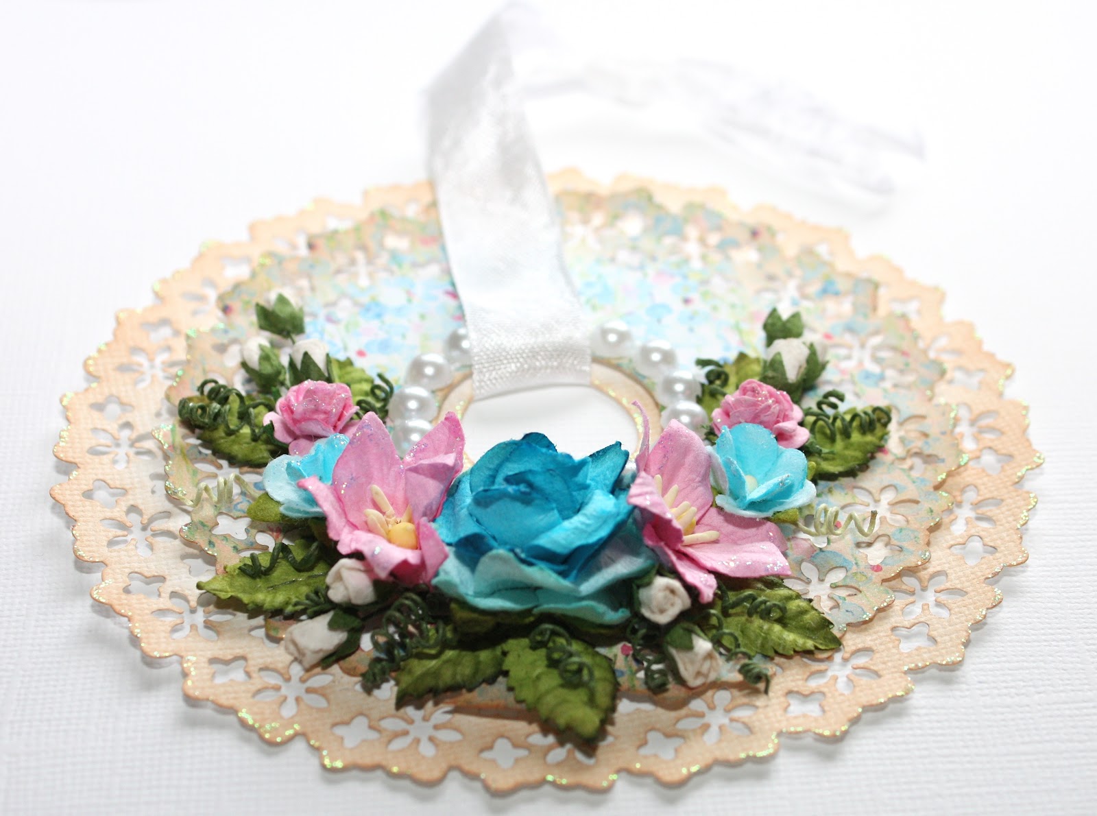 A perfect waste of time: Round Hanging Card