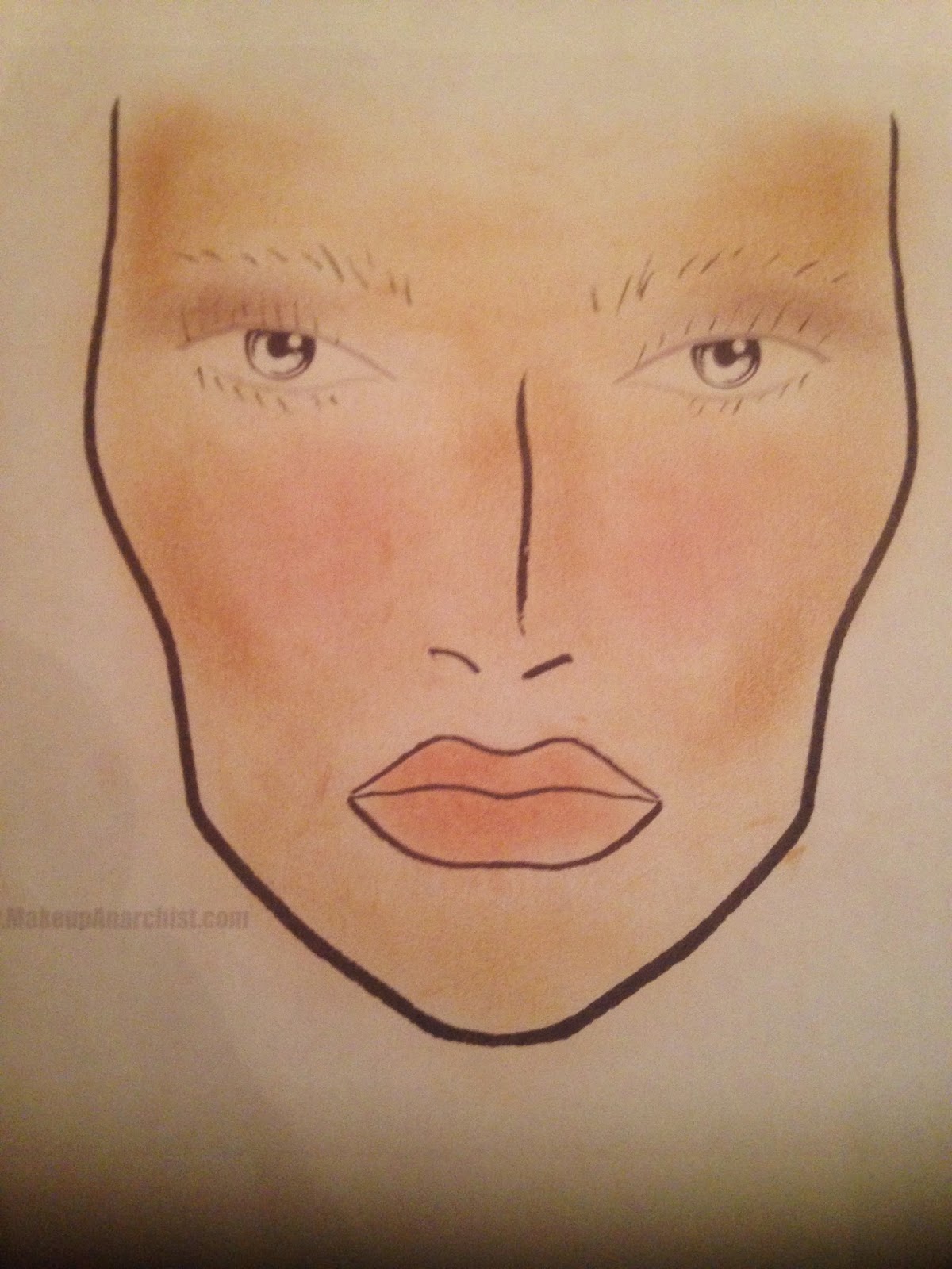 Make up in Motion: Estella Face charts