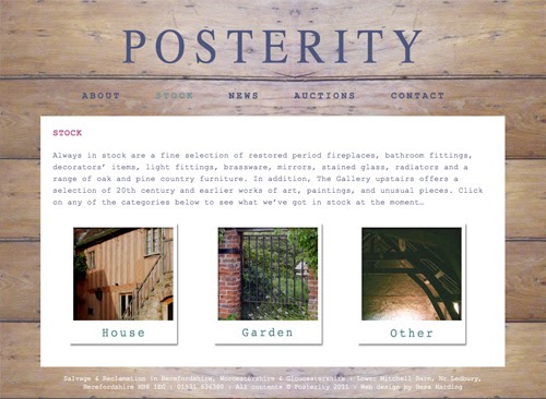 Bess Harding - Blog: For Posterity