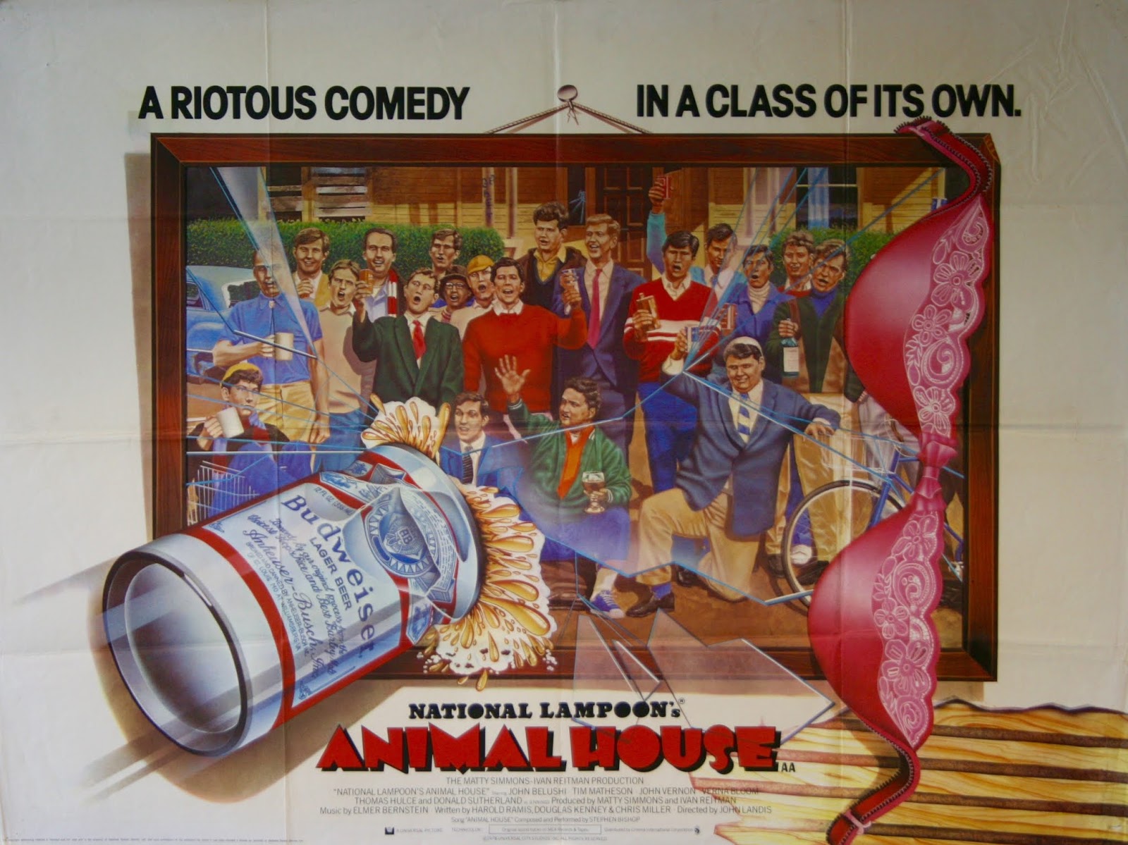 IL BLOG DELL'ALLIGATORE: Locandine cult: Animal House