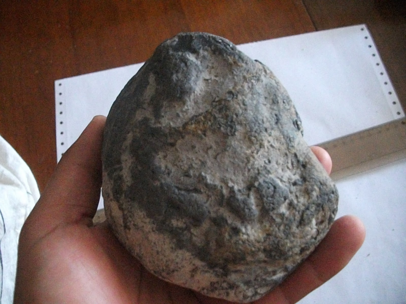 Publicatie de mineralogie pentru amatori: Nodul de cremene cu urme de ...