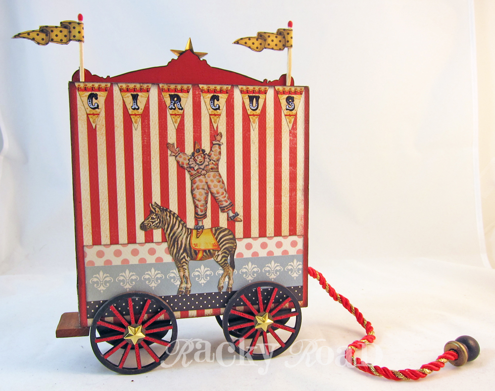 junk&stuff: Zebra Circus Wagon
