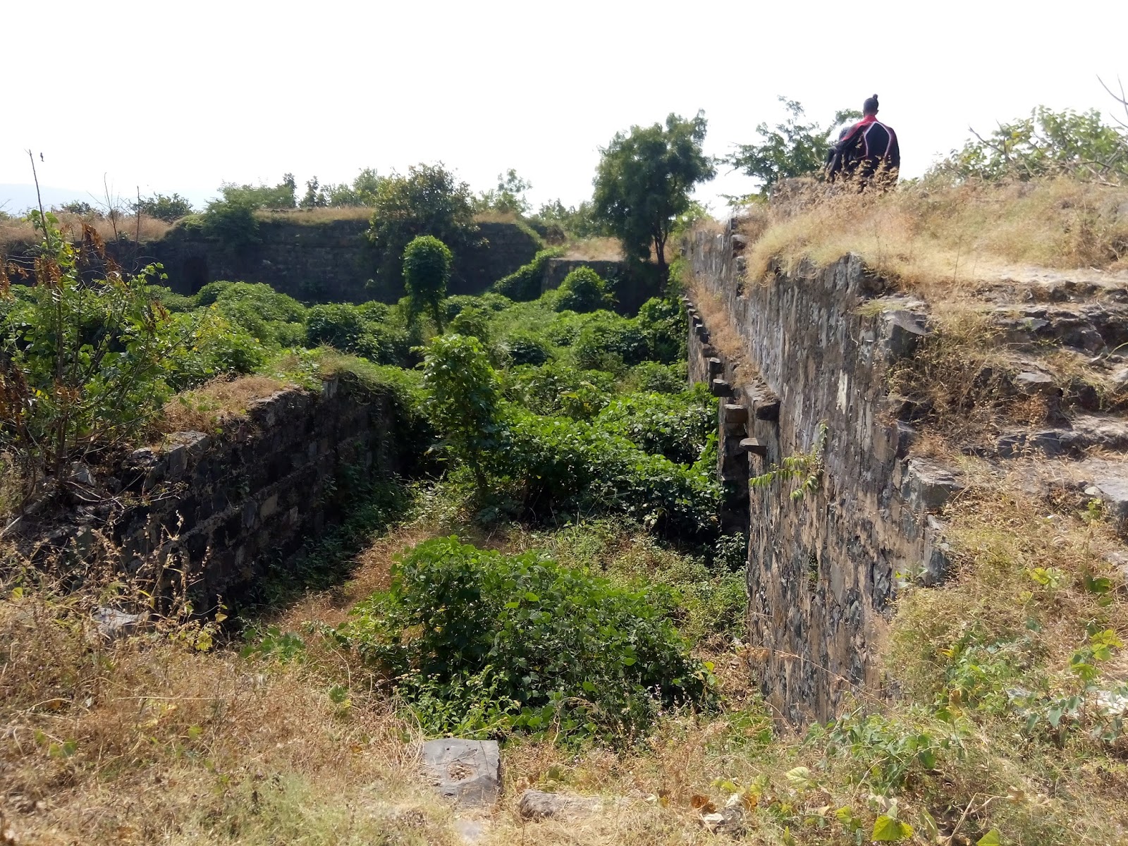 Indragad fort near Pali Karambeli in Gujarat (India) | The journey of a ...