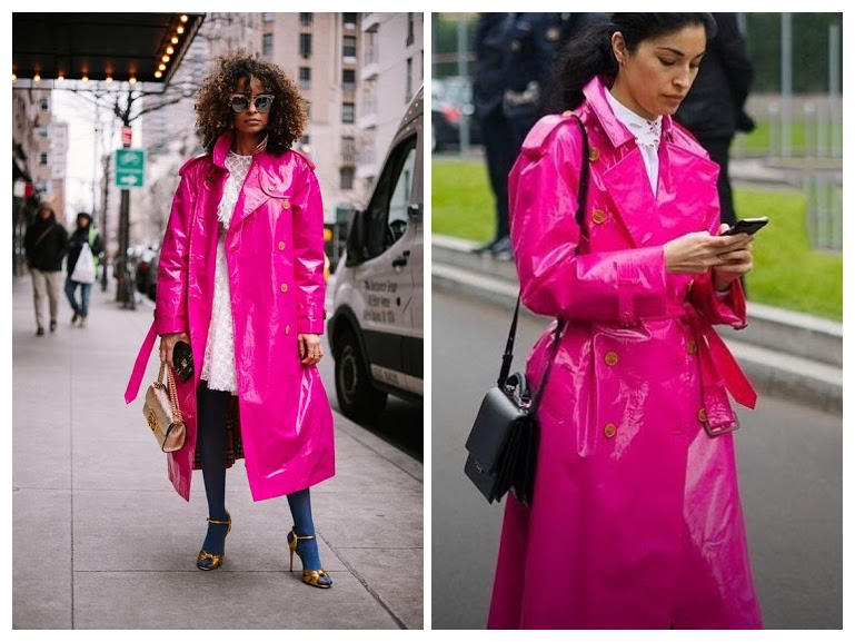 Vinyl Trench Coat and How to wear vinyl for 2018 Fashion Inspiration ...