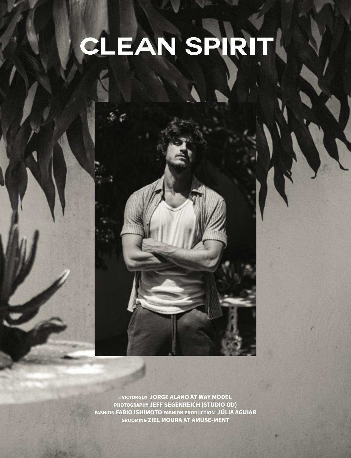 Jorge Alano para VICTOR Magazine por Jeff Segenreich