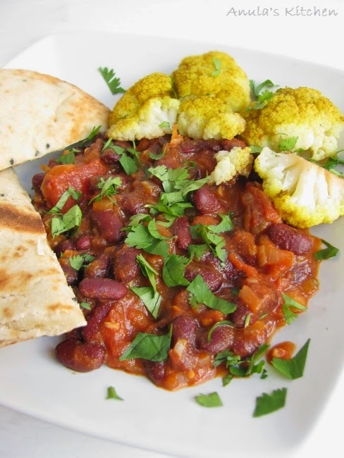Rajma - red kidney bean curry...