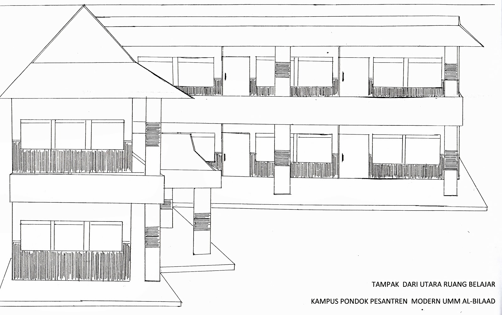 PANITIA PEMBANGUNAN PONDOK PESANTREN UMM AL-BILAAD: DESIGN BANGUNAN ...