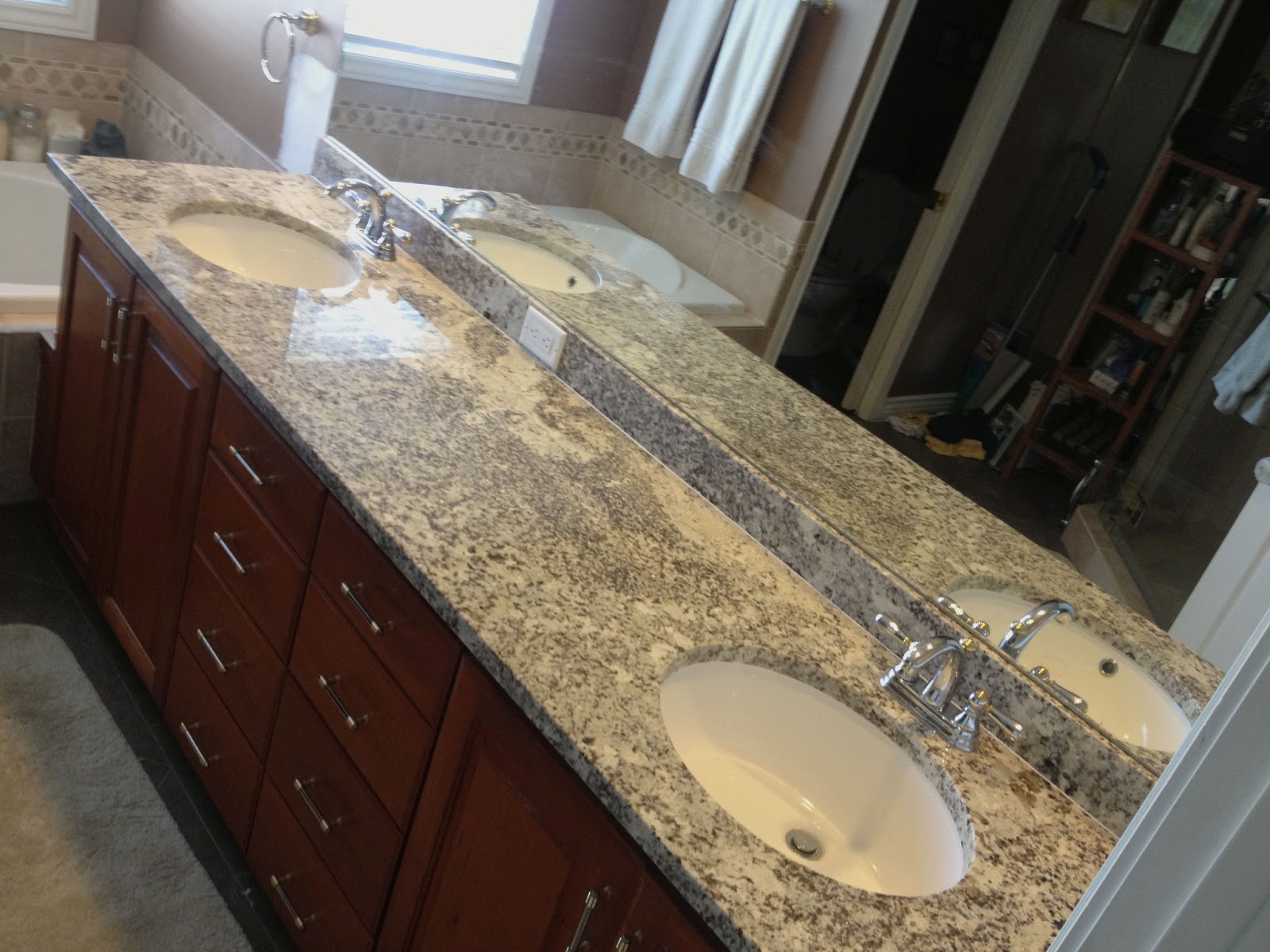 The Granite Gurus: Delicatus Granite Vanities from MGS by Design