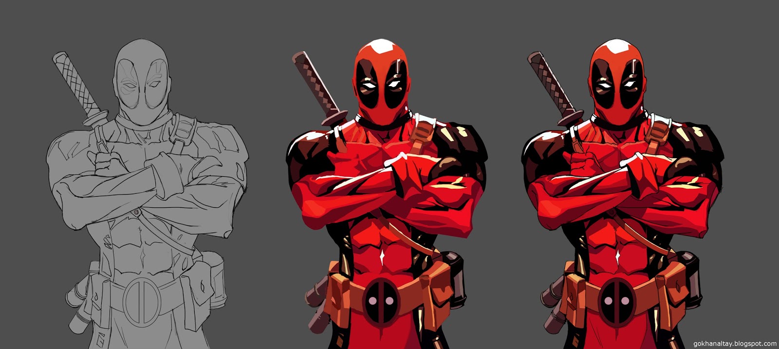 Gökhan Altay's Art Blog: Deadpool Fan Art