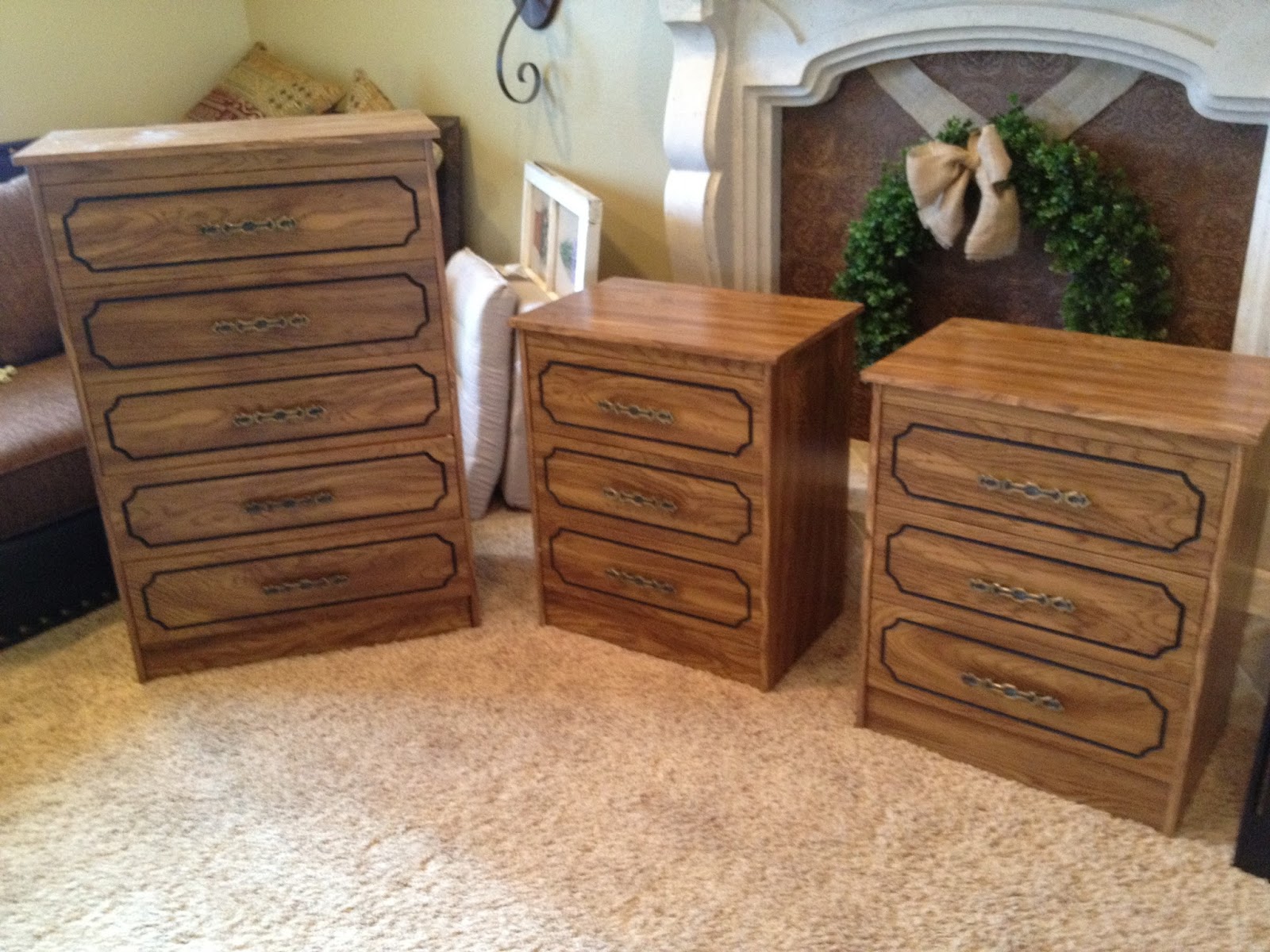 Garage Sales R Us: Mod Podge Dressers