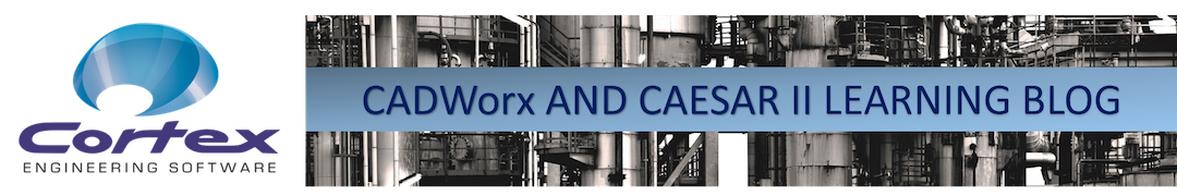 Cortex Engineerg Software : CADWorx and CAESAR II Learning Blog: CAESAR II - Working with Units ...