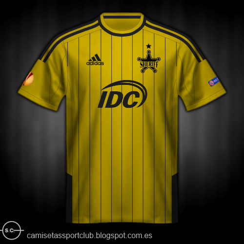 CAMISETAS SPORT CLUB: F.C. SHERIFF TIRASPOL