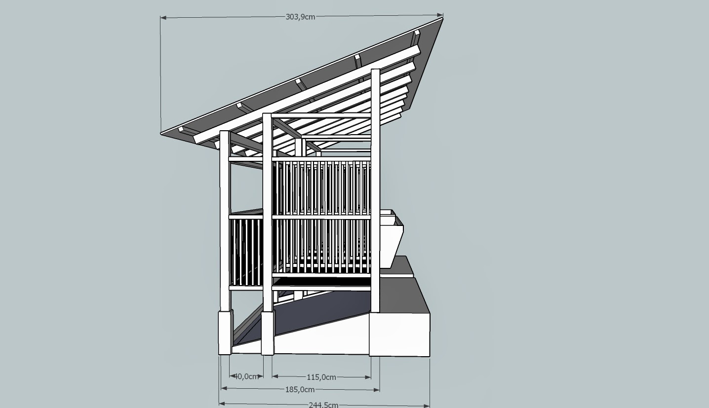 Layout Kandang Kambing/ Domba | AML Farm