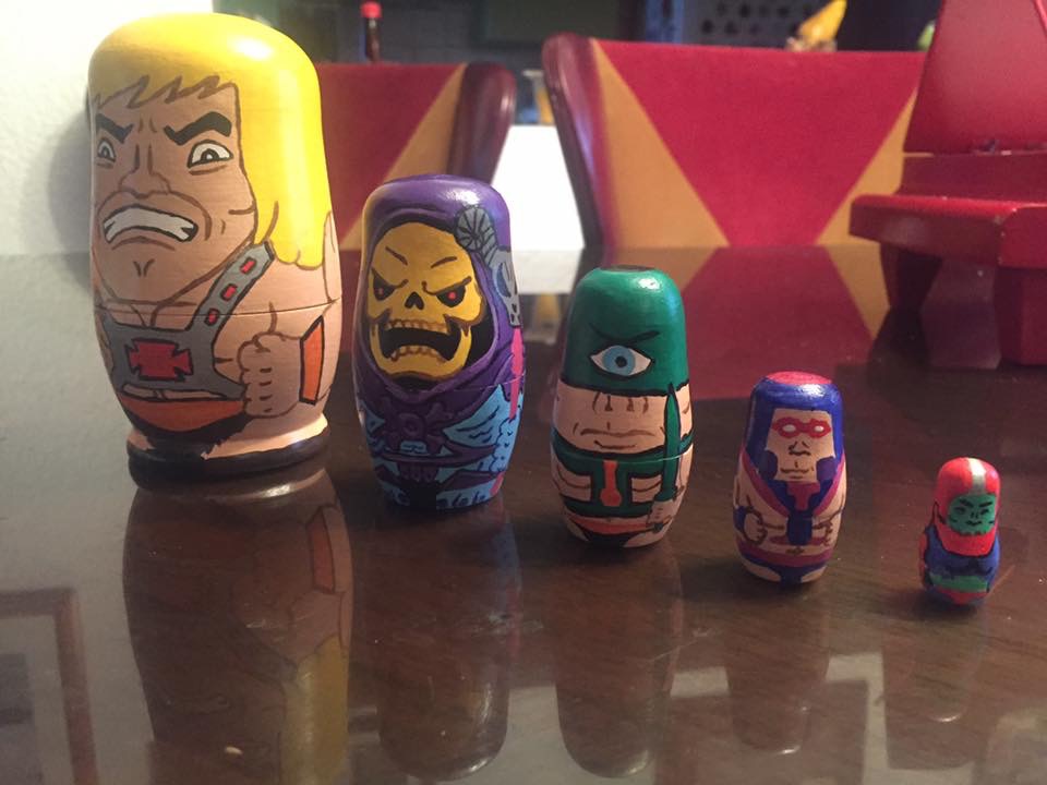 Masters of the Universe nesting dolls