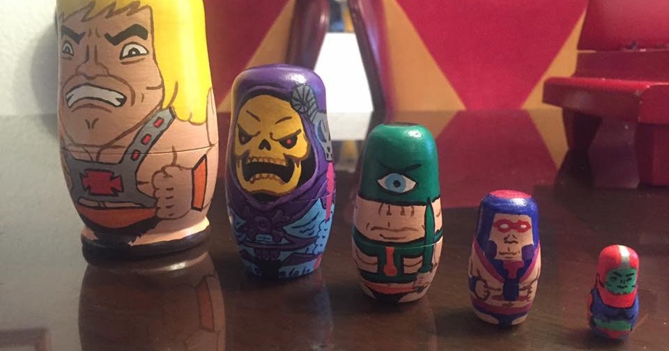 Masters of the Universe nesting dolls