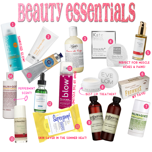 Tiny Bits from Boo: BEAUTY ESSENTIALS