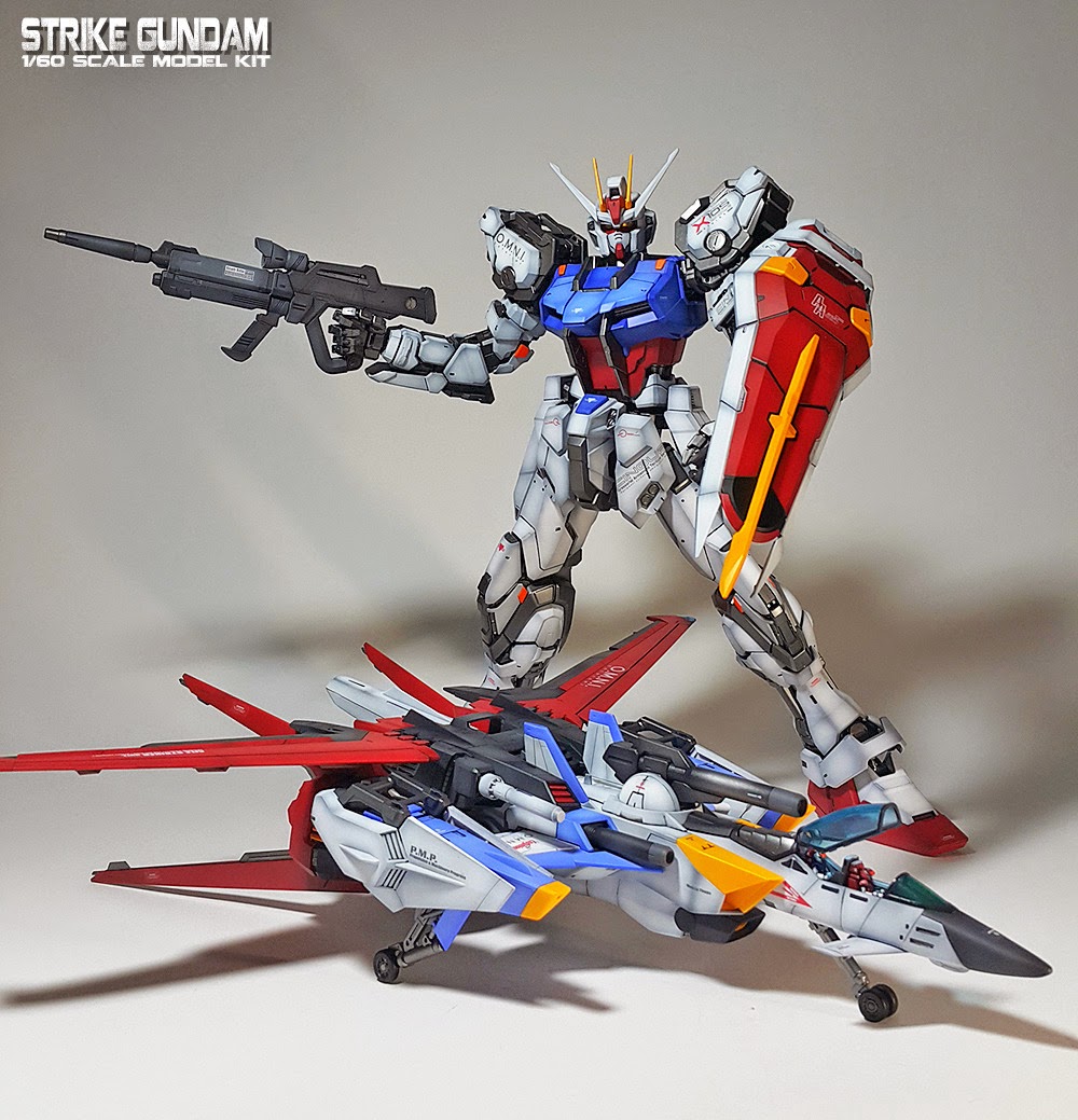 GUNDAM GUY: PG 1/60 Strike Gundam + Aile Strike Pack w/ Skygrasper ...