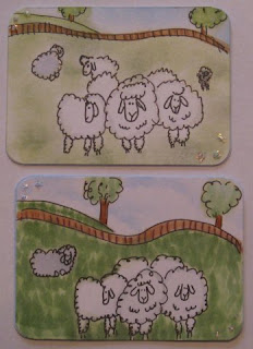 My creative rumblings: Hand Drawn ATC challenge