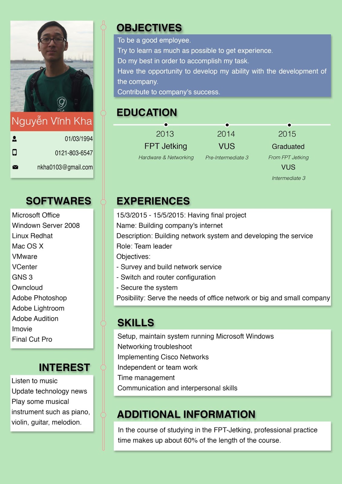 #9 Mẫu CV Siêu Đẹp Khi Phỏng Vấn