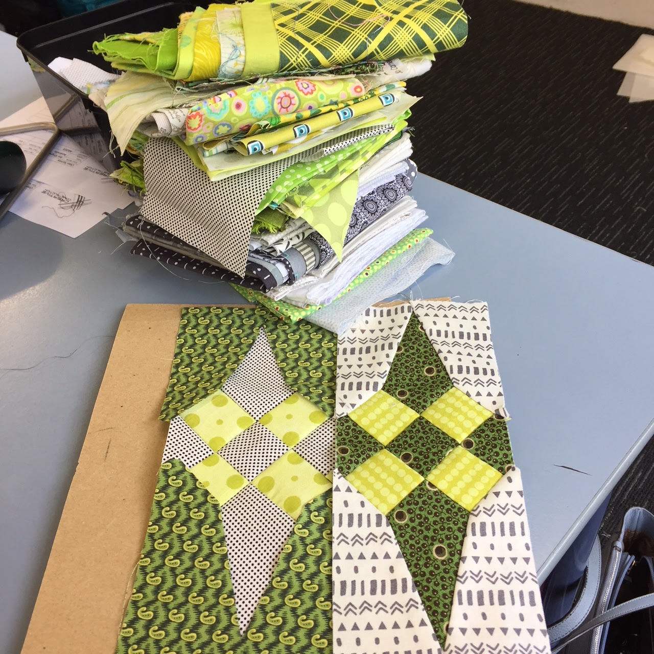 Wendy's Quilts and More: Glitter class with Jen Kingwell at Symposium