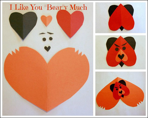 My Owl Barn: Heart Animal Valentines: Paper Craft