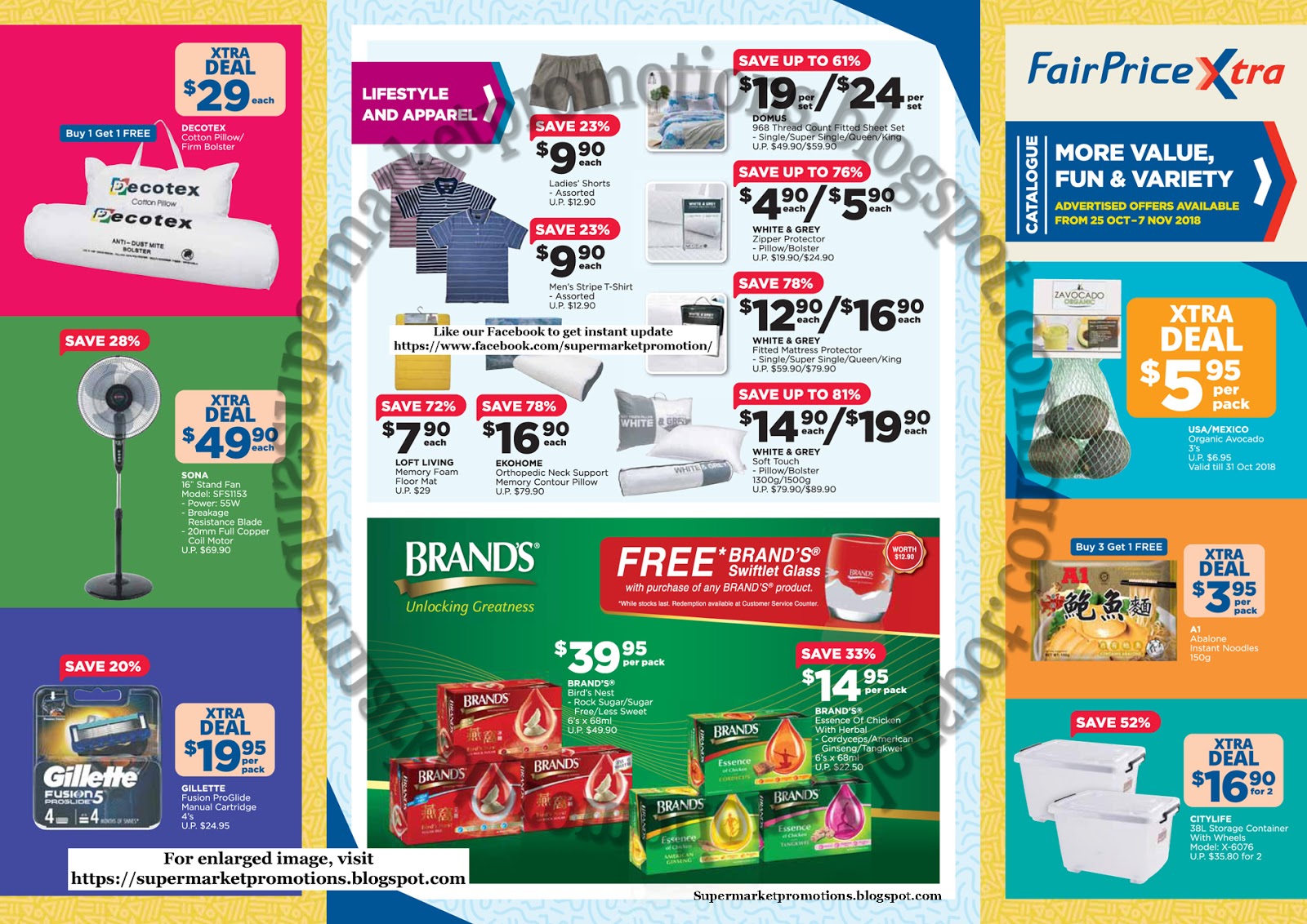 NTUC FairPrice Xtra Xtra Deals 25 October - 07 November 2018 ...