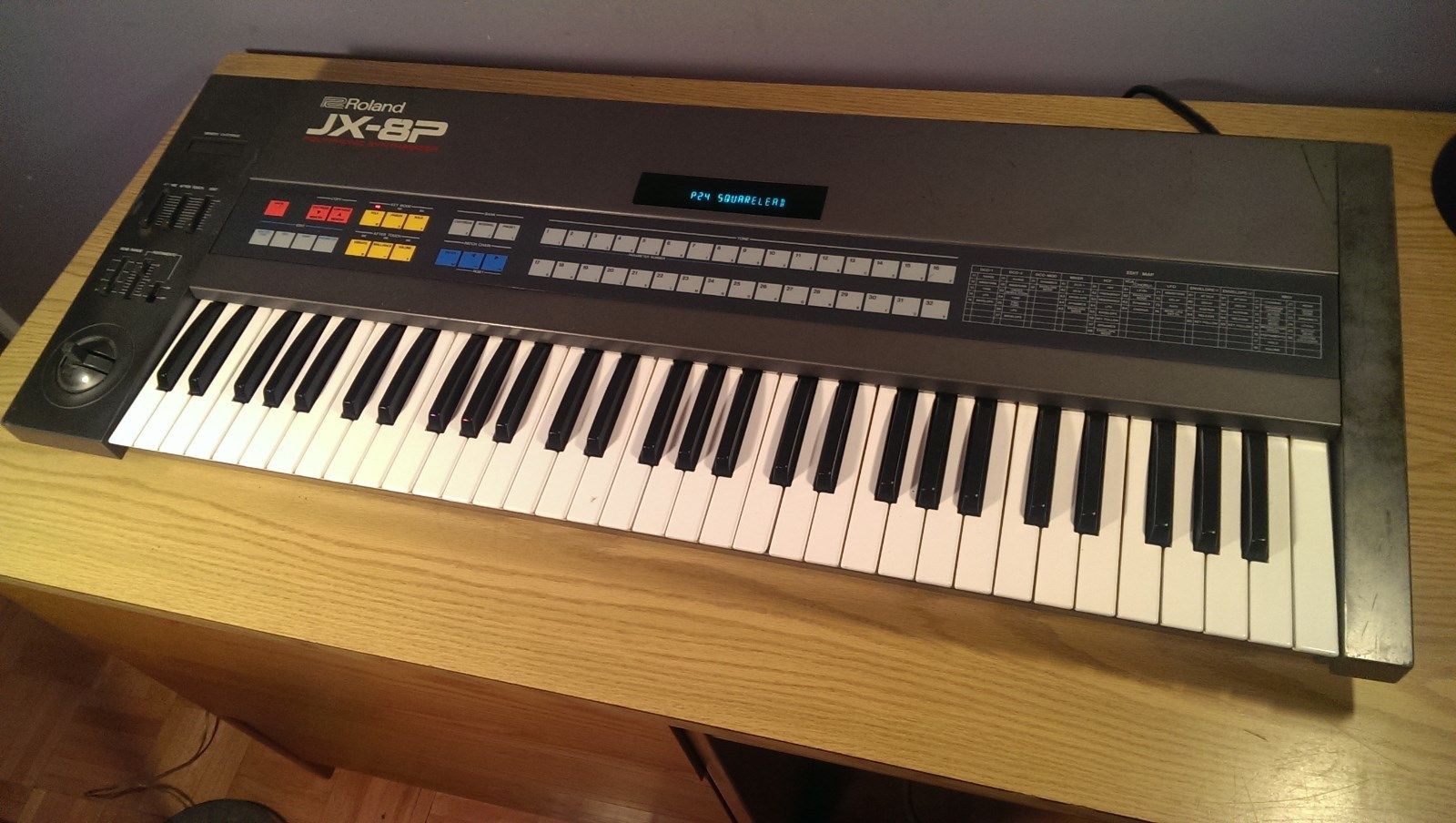 MATRIXSYNTH: Roland JX-8P Polyphonic Synthesizer