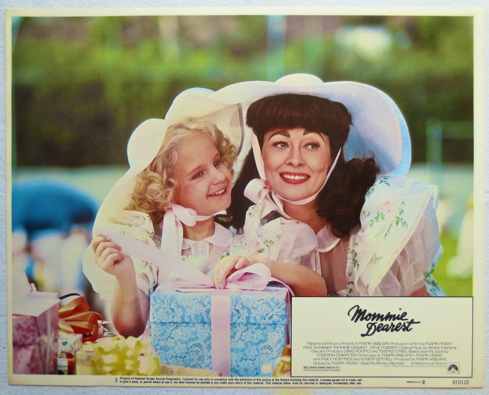 Mommie Dearest Movie Poster