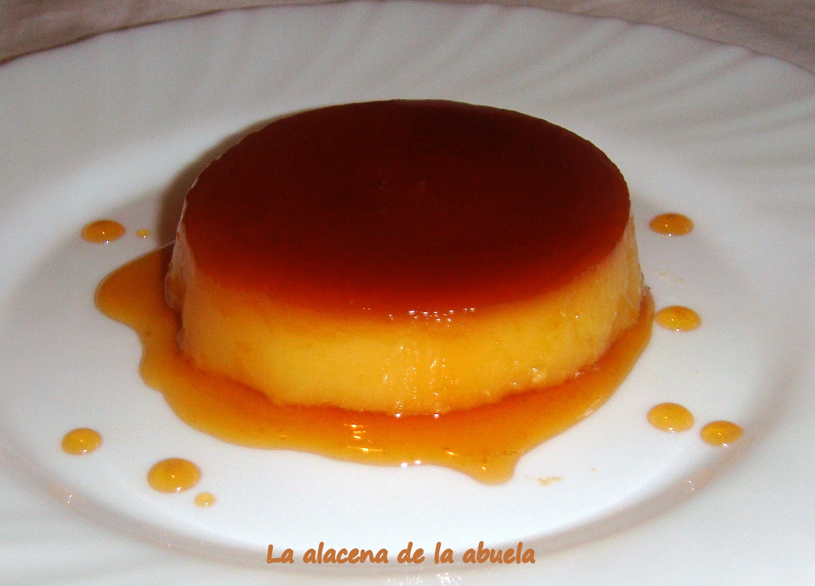 La alacena de la abuela Carmen: FLAN CHINO
