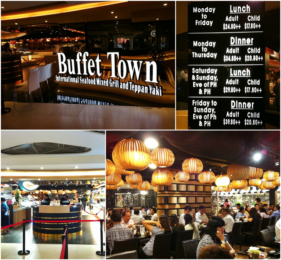 Monsoon Travel and Food: Buffet Town @Raffles City