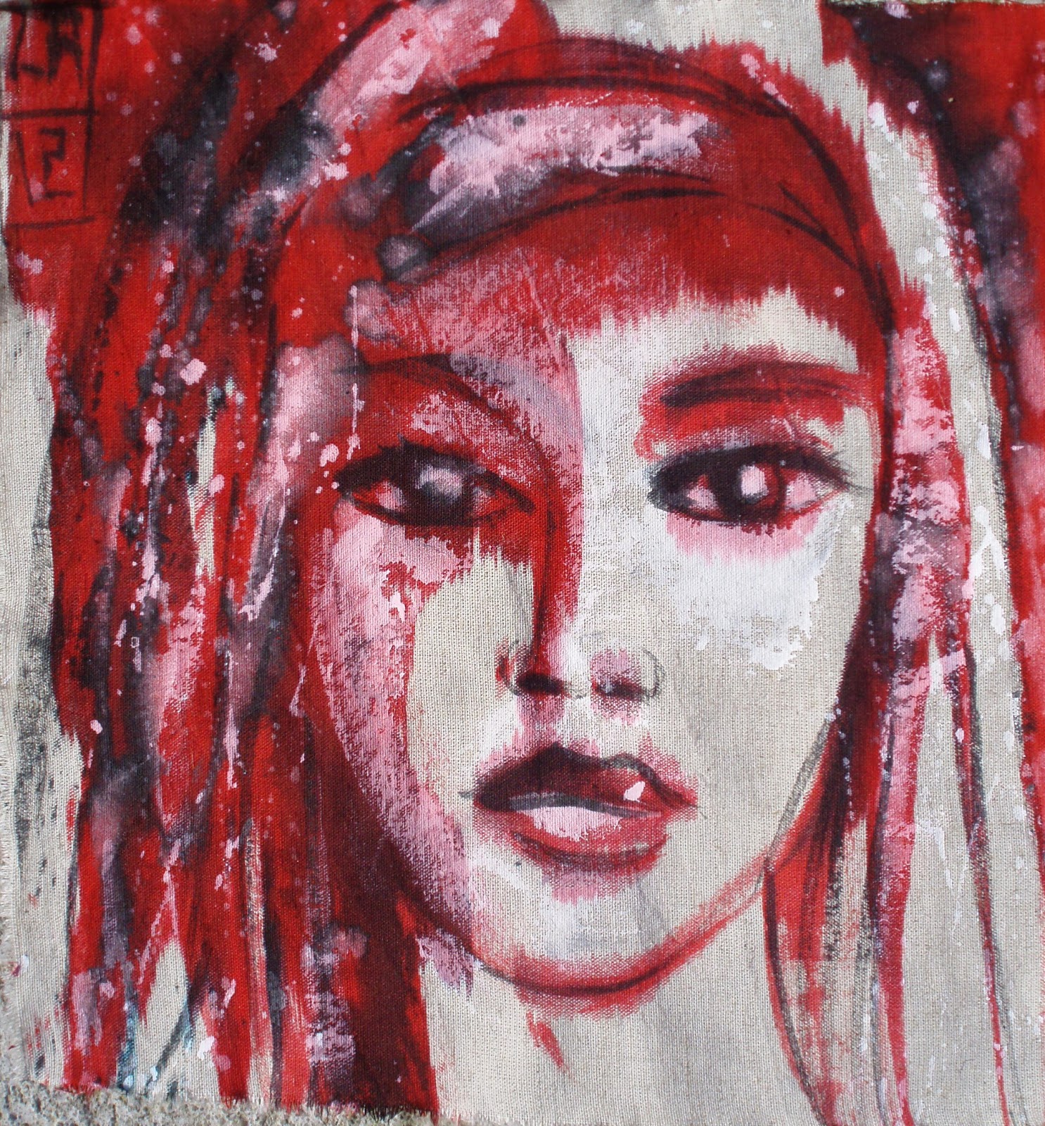 Lydia Roche Art - portrait femme Afrique art contemporain dessin ...